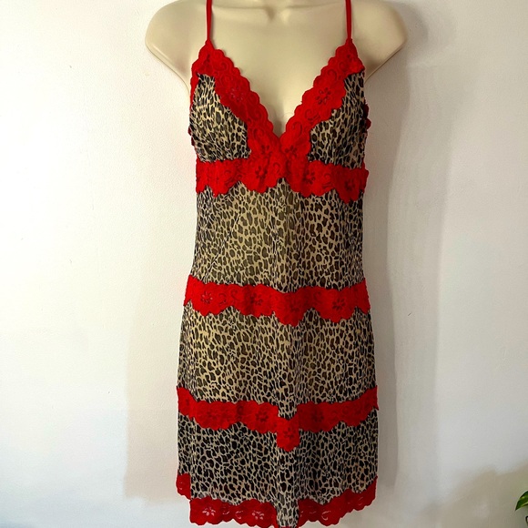 Rampage | Intimates & Sleepwear | 9s Leopard Print Nighty By Rampage ...